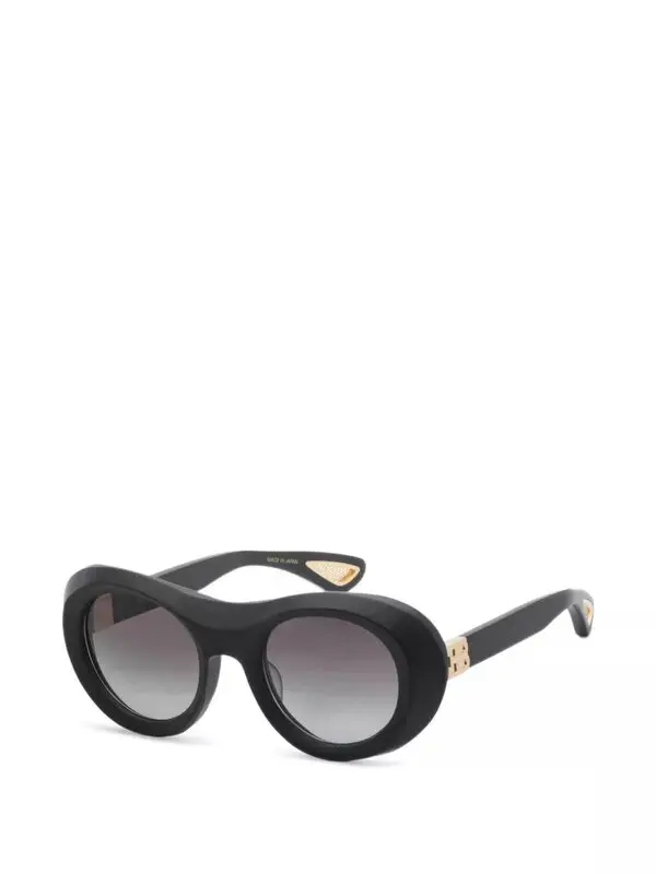 BUGATTI Round Frame Sunglasses - Black