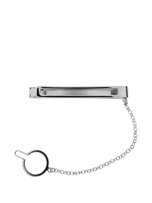 Dolce & Gabbana Crystal-embellished Chain-link Tie Bar