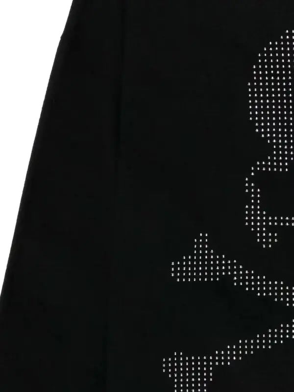MASTERMIND WORLD Skull And Crossbones Beaded Crew Neck Sweater
