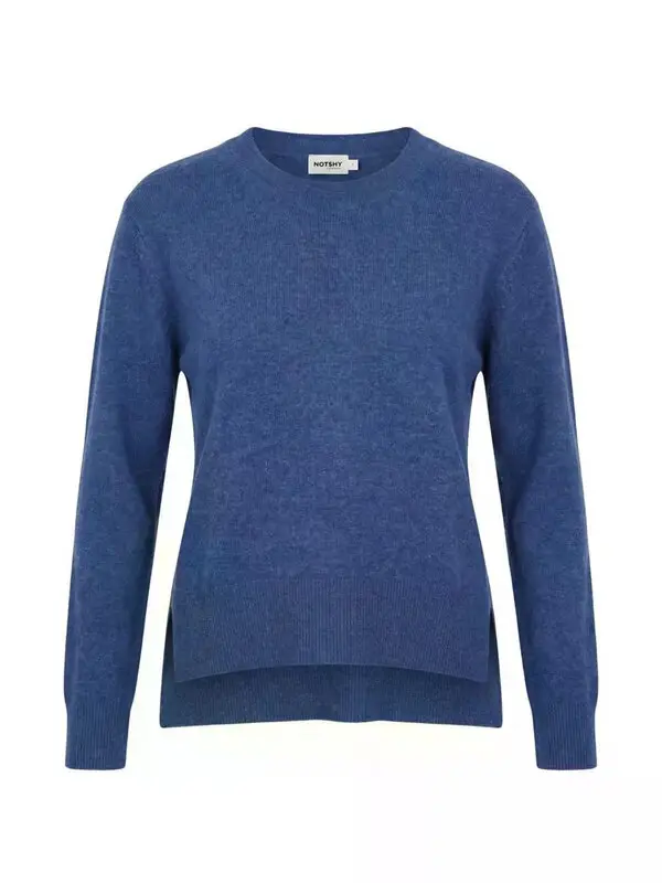 NOTSHY Fine-knit Cashmere Sweater - Blue