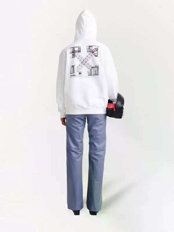 Off-White Palace Arrow Print Hoodie