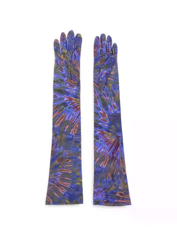 Dsquared2 Tie-dye Print Gloves
