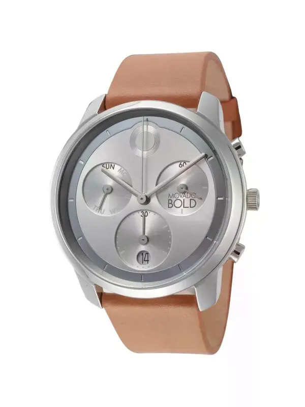Movado Verso 42mm Watch - Silver
