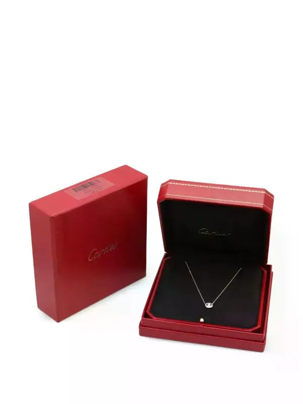 Cartier 18k White Gold Diamond Necklace