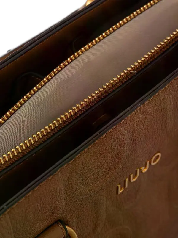 Liu Jo Logo Embossed Tote Bag