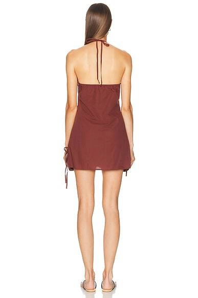 DEIJI STUDIOS Pocket Halter Dress