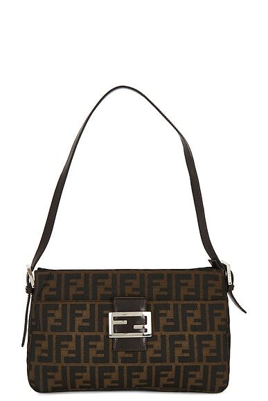 Fendi Zucca Monogram Shoulder Bag