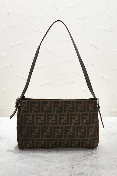 Fendi Zucca Monogram Shoulder Bag