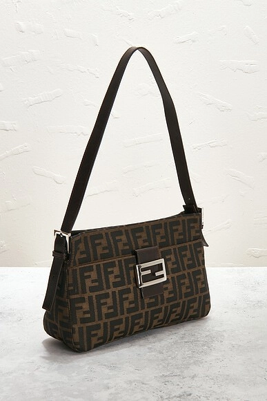Fendi Zucca Monogram Shoulder Bag