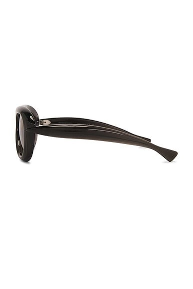 Bottega Veneta Sardine Oval Sunglasses