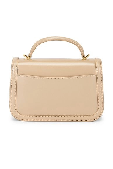 Saint Laurent Mini Solferino Top Handle Bag - Clear Beige