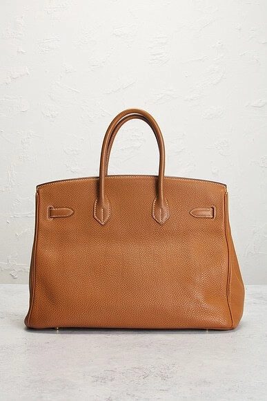 Hermès Togo Birkin 35 Retourne Handbag - Gold