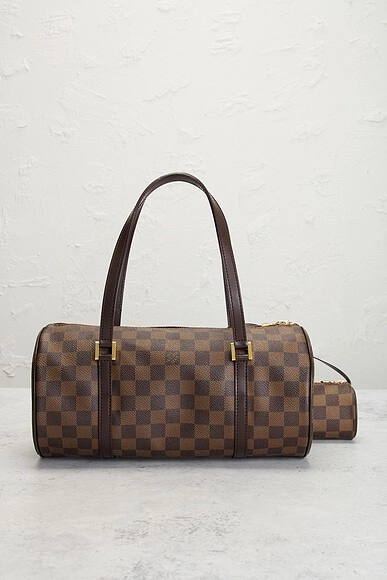 LOUIS VUITTON Damier Ebene Papillon 30 Handbag & Mini Set