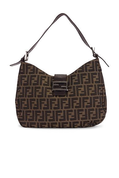 Fendi Zucca Monogram Shoulder Bag