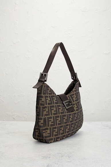 Fendi Zucca Monogram Shoulder Bag