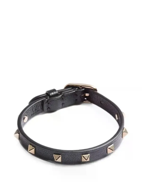 Valentino Garavani Spike Leather Bracelet