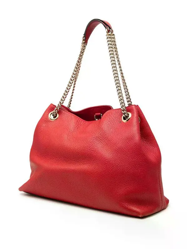 Gucci 2000-2015 Medium Calfskin Soho Chain Tote Bag