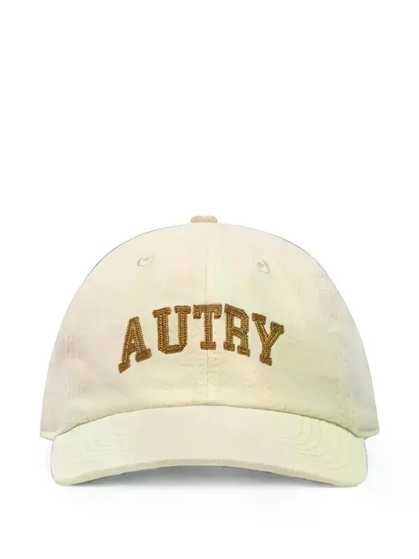 AUTRY Logo-embroidered Touch-strap Baseball Cap - Neutrals