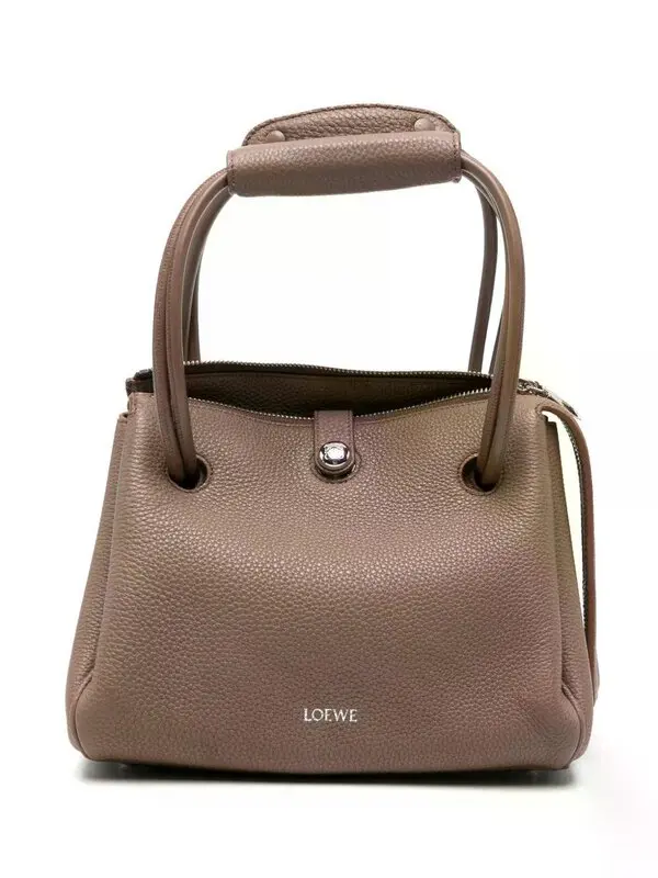 Loewe Small Madrid Shoulder Bag In Grained Calfskin