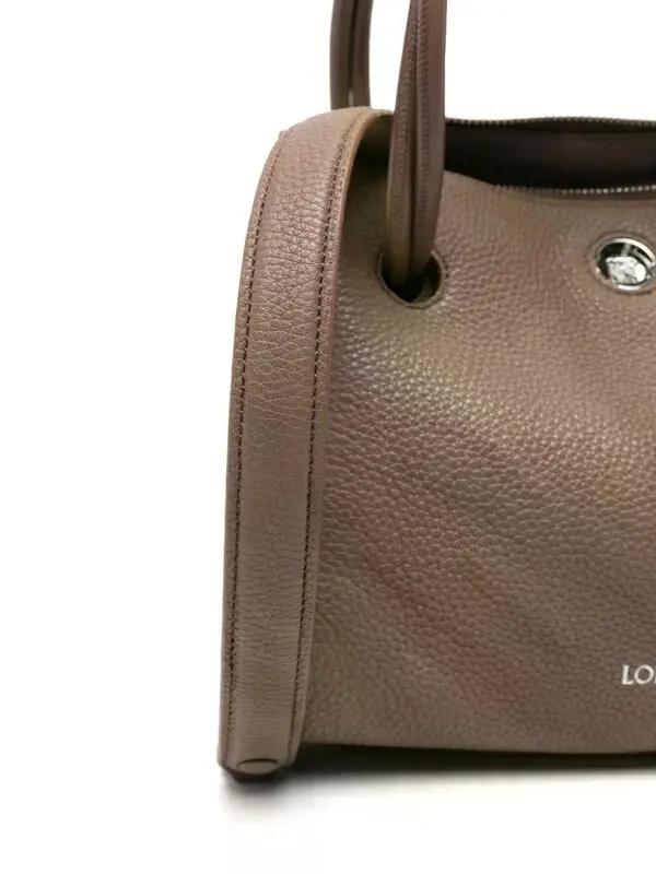 Loewe Small Madrid Shoulder Bag In Grained Calfskin