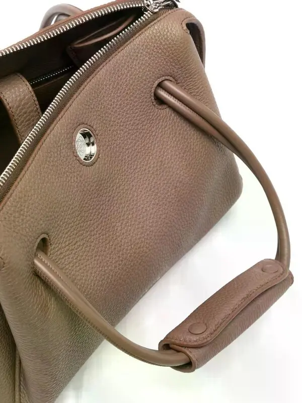 Loewe Small Madrid Shoulder Bag In Grained Calfskin