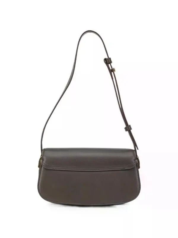 AMI Paris Cowhide Leather Shoulder Bag
