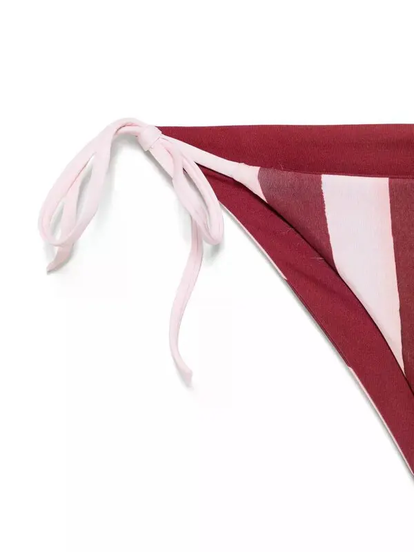 Fendi Reversible Tanga Bikini Briefs - Red
