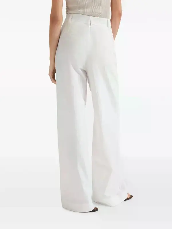 Brunello Cucinelli Tailored Cotton Trousers