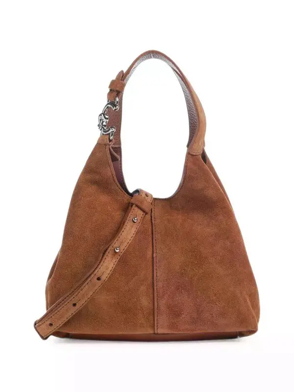 COCCINELLE C-easy Suede Tote Bag - Brown