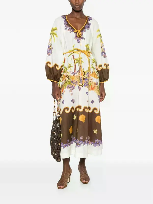 ALEMAIS Alemasis Island Cove Midi Dress