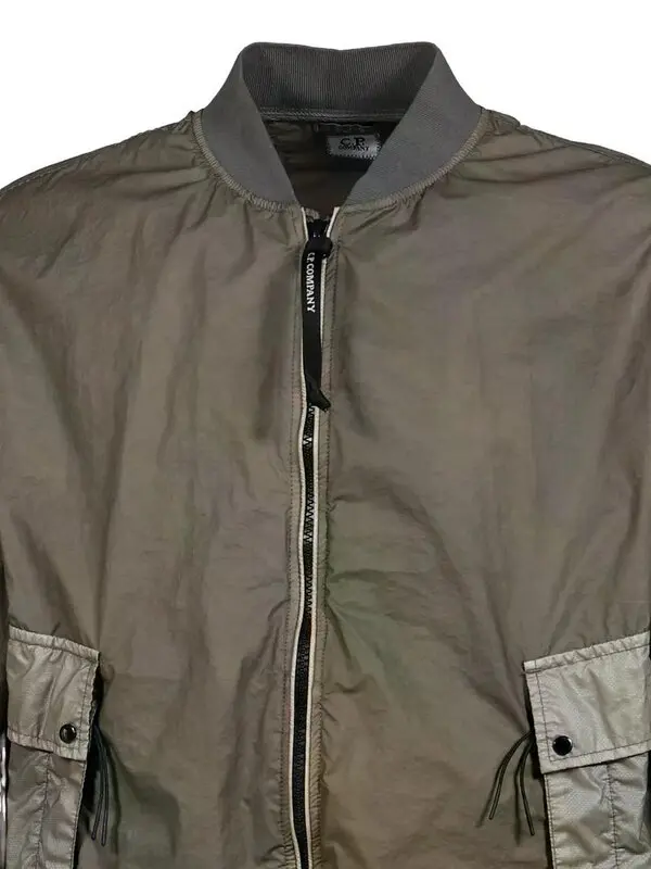 C.P. COMPANY Bi-tm Mixed Lens Bomber Jacket