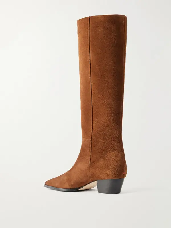 AeydĒ Medea Suede Knee High Boots