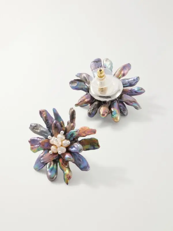 JENNIFER BEHR Pearlanna Crystal Earrings