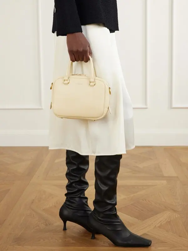 JIL SANDER Vision Mini Leather Tote