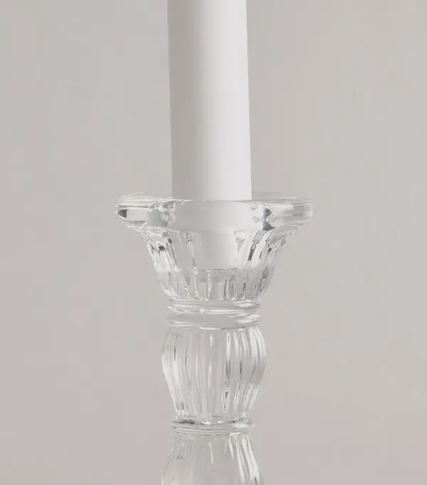 Harrods Glass Candlestick Holder