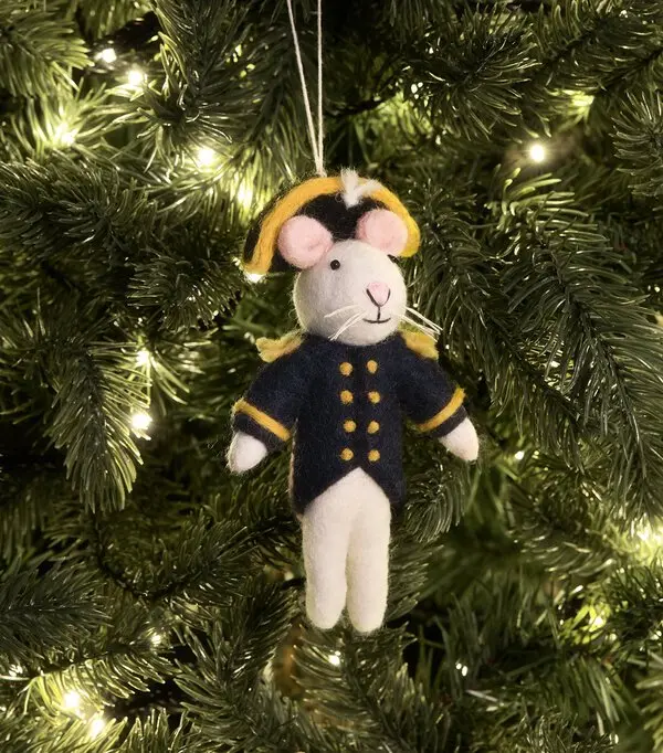 Harrods Admiral Mouse Tree Decoration
