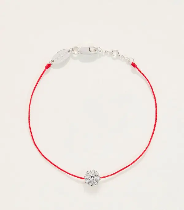 REDLINE White Gold And Diamond Sol Soleil Bracelet