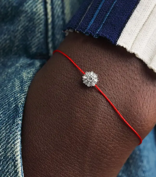 REDLINE White Gold And Diamond Sol Soleil Bracelet