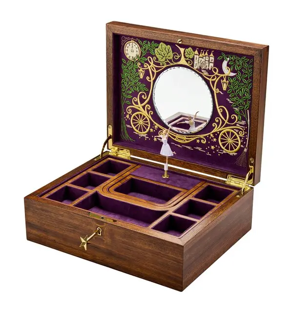 Wolf Ballet Cinderella Musical Jewellery Box