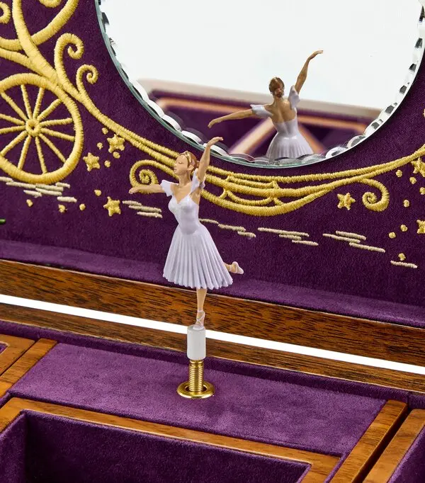 Wolf Ballet Cinderella Musical Jewellery Box