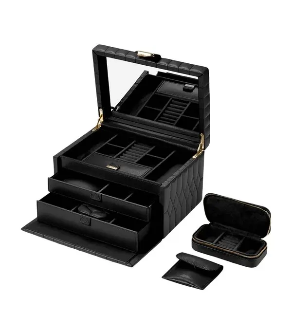 Wolf Medium Lauren Jewellery Box