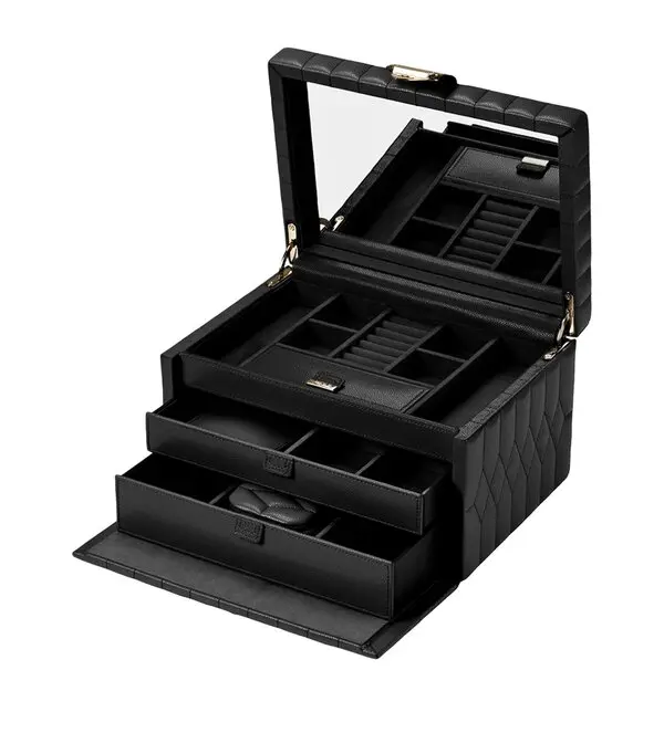 Wolf Medium Lauren Jewellery Box