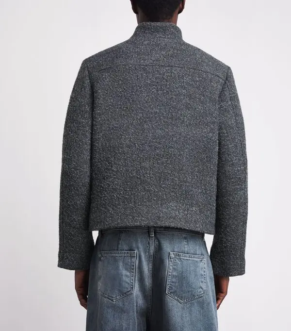 WON HUNDRED Bouclé Dante Shacket