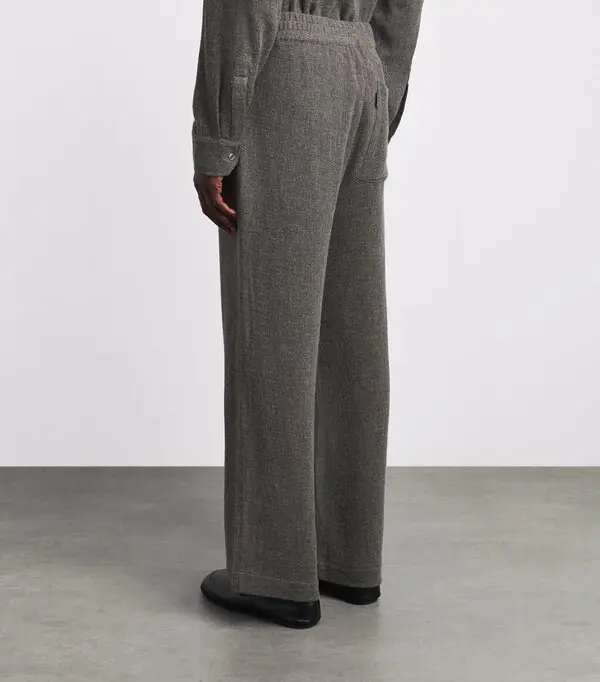 WON HUNDRED Wool-viscose Leon Wide-leg Trousers