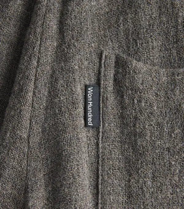 WON HUNDRED Wool-viscose Leon Wide-leg Trousers