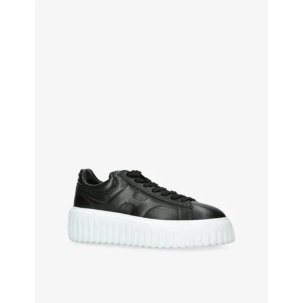 Hogan H-stripes Low-top Leather Trainers
