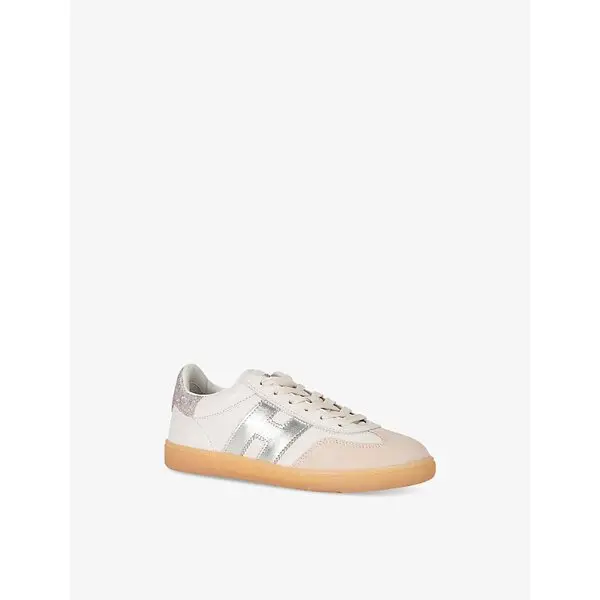 Hogan Cool Leather And Suede Low-top Trainers