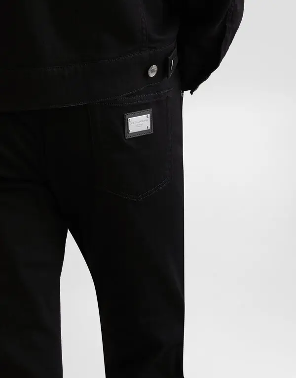 Dolce & Gabbana Pantalone Denim Multi-colored Cotton