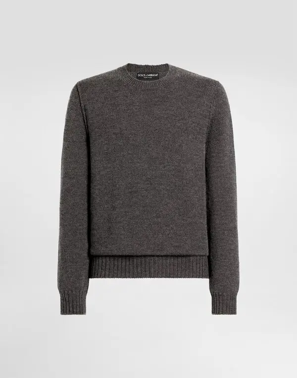 Dolce & Gabbana Virgin Wool Pullover - Grey