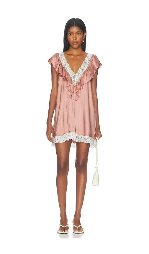Tularosa Ophira Mini Dress - Rose